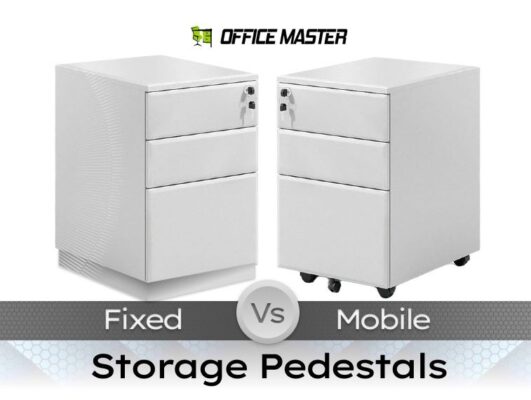 Comparing Fixed Vs Mobile Pedestals: What Works Best for You? - Office ...