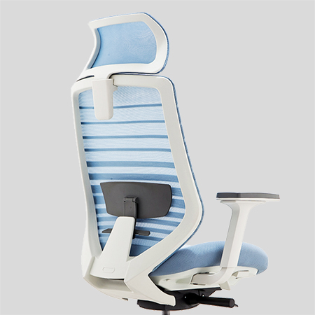 SPARTA White Frame Mesh Ergonomic Chair - Office Furniture Dubai ...